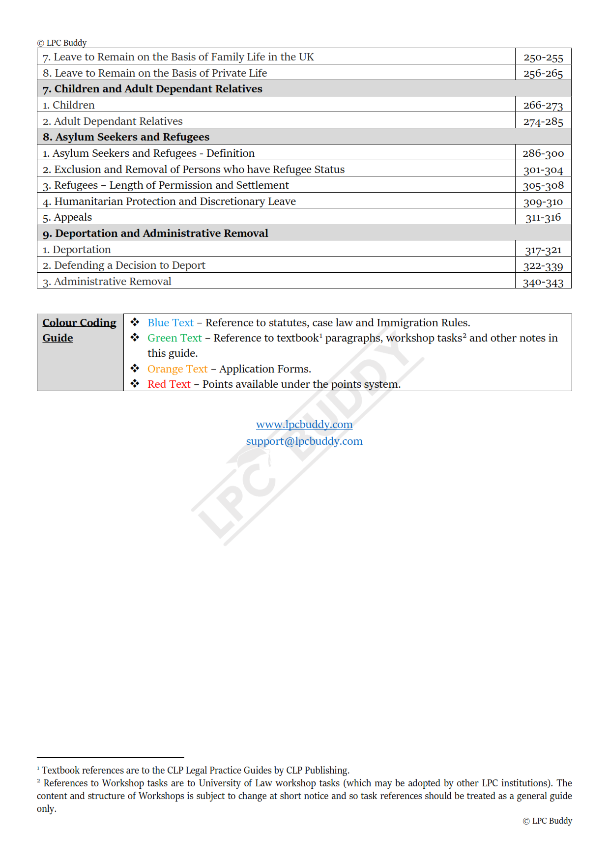 LPC Buddy™ 2024 | Immigration Law | Distinction