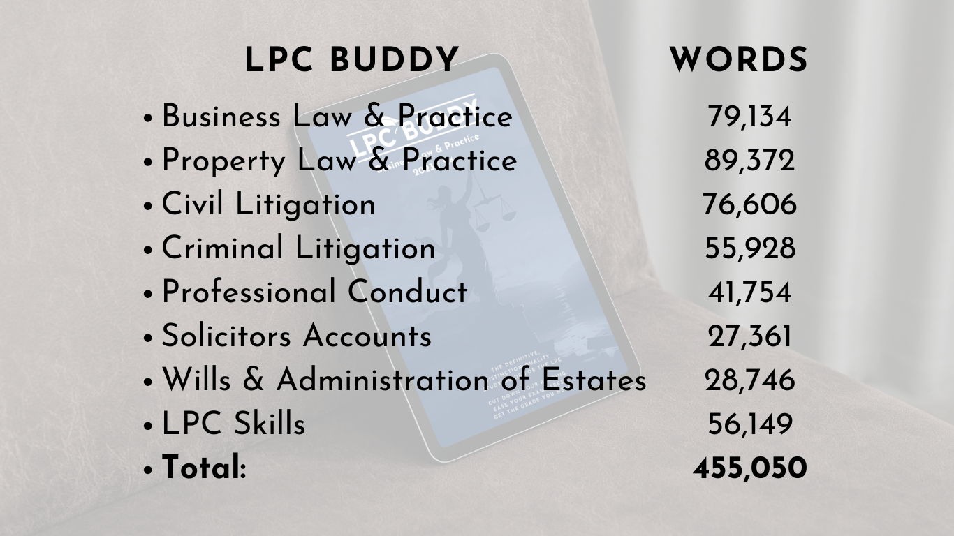 LPC Buddy™ | Distinction Level Notes and Guides for the LPC